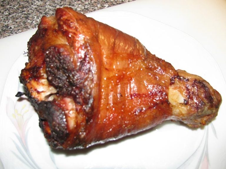 Eine Schweinshaxe im Smoker Grill. Funktioniert das?